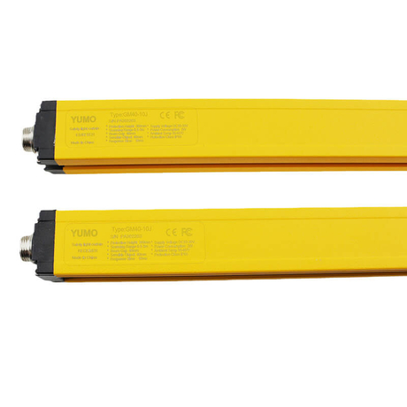 YUMO Safety Light Curtain Sensor GM40-10J Area Secure Photoelectric ...