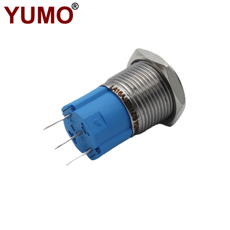 LA16AJSF11ZS Metal Push Button with Ip67 Waretproof Push Button, China ...