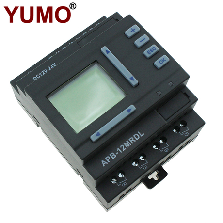 APB-12MRDL 8 points digital input plc controller programmable logic ...