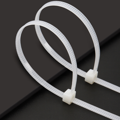 Self-locking Nylon Cable Ties Strong Cable Ties White Binding Ties M3-100 3*100, China Nylon ...