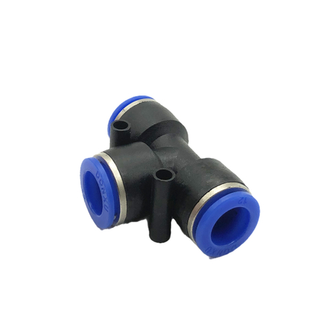 YUMO Tracheal Quick Insertion Quick Connector T-shaped Tee Reducer PE ...