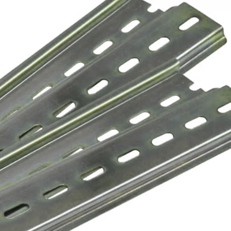 30cm C45 Guide Rail 35mm MCB Wiring Terminal DZ47 Circuit Breaker Iron ...