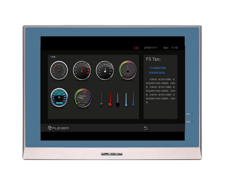 Flexem FE9121M HMI Human Machine Interface 12.1” Resistive Touchscreen ...