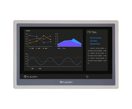 Flexem FE9156M HMI Human Machine Interface 15.6” 16:9 TFT LCD Resistive ...