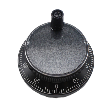 Handlewheel Generator Pulse 60mm 100ppr Black Metal Jog Encoder YMA600 ...