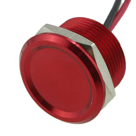 YUMO Waterproof Piezo Switch Flat Head Aluminum Momentary Piezo Switch ...