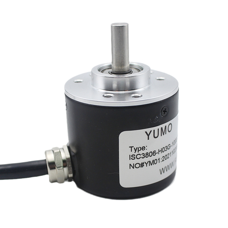 YUMO ISC3806-H03G-1000-BZ3-5L rotary position encoder shaft rotary encoder 6mm shaft encoder ...