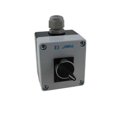 YUMO LAY5-BP134H29 2position rotary push button control box, China push ...