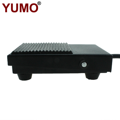 FS-1 Stainless Housing Iron Shell Light Electric Foot Pedal Switch ...